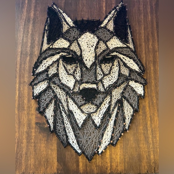 Art | Handmade Wolf String Art | Poshmark